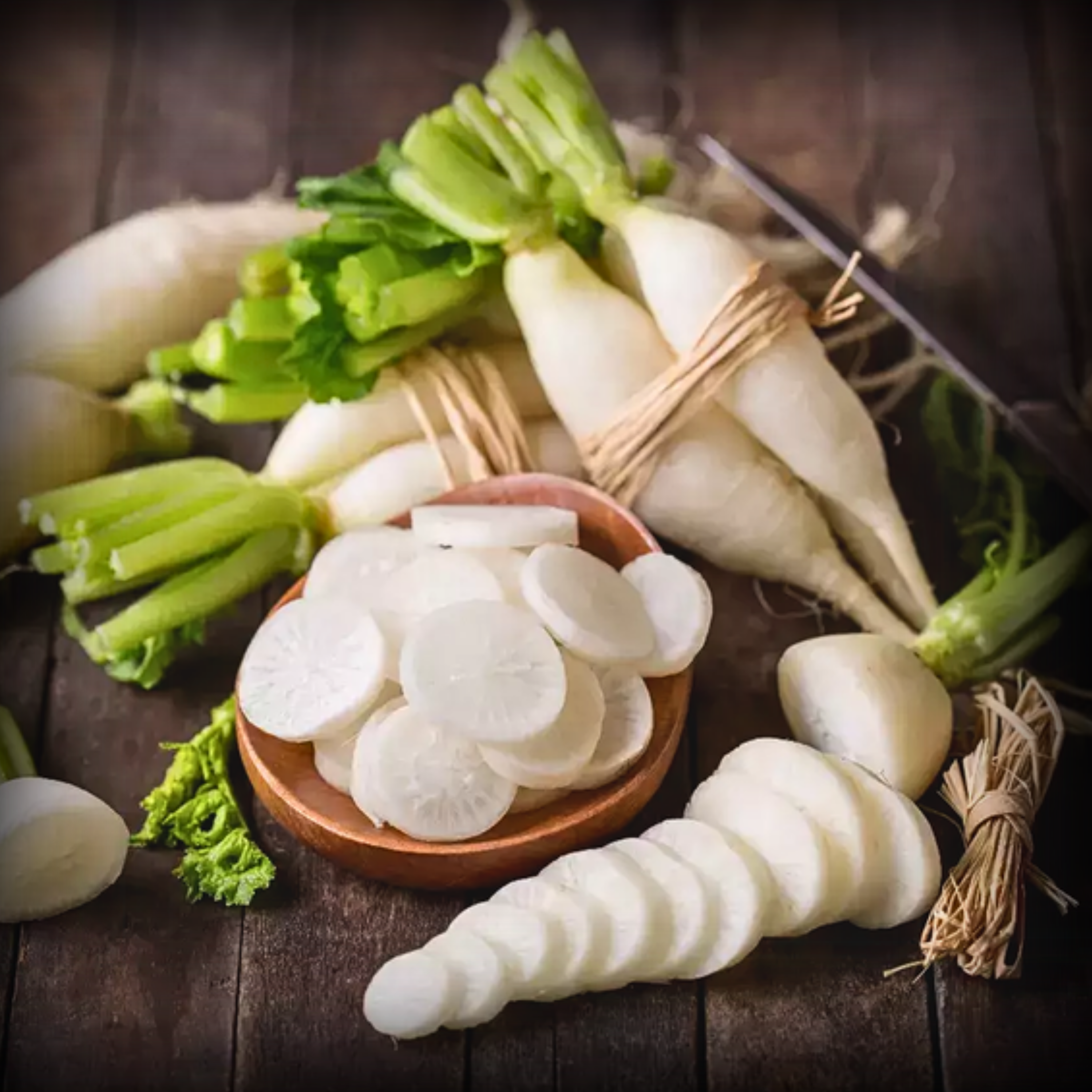 Hybrid Radish White Seeds - 100 Seeds – ONLY FOR ORGANIC
